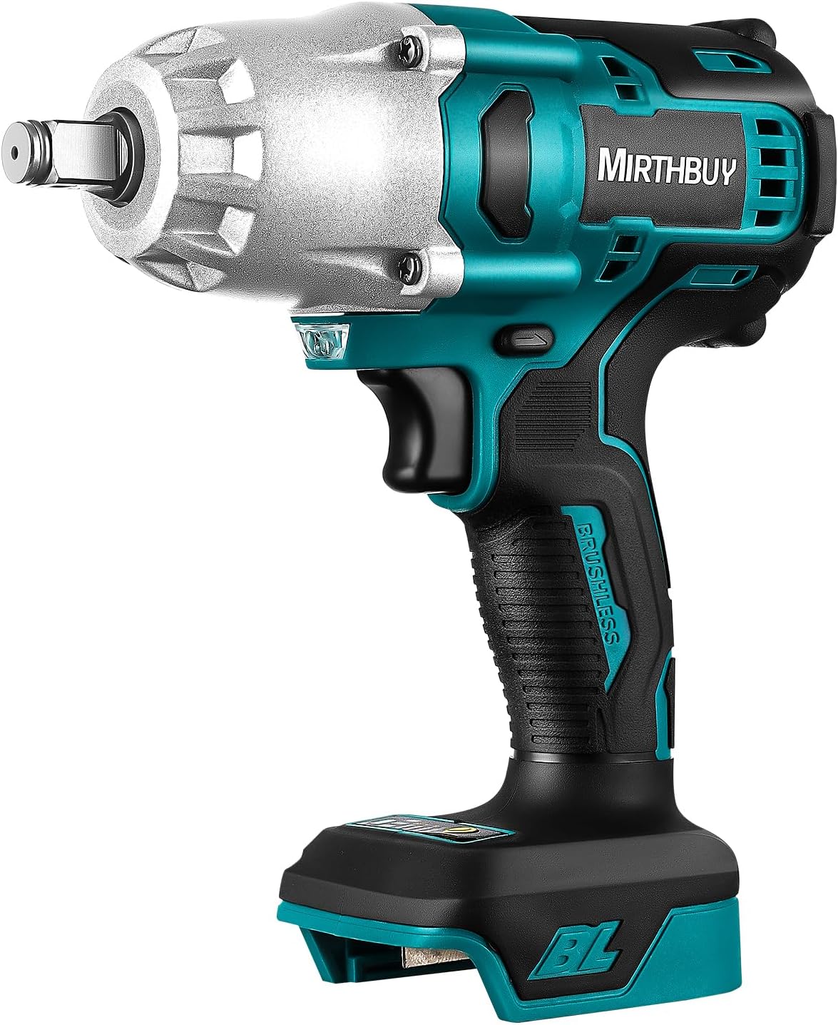 Makita DTW190Z 18V Li-Ion LXT Impact Wrench - Batteries and Charger Not ...