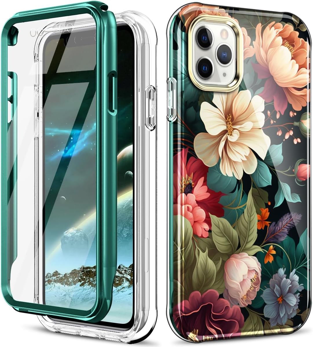 Amazon.com: Compatible for iPhone 11 Pro Max Case Built with Screen ...