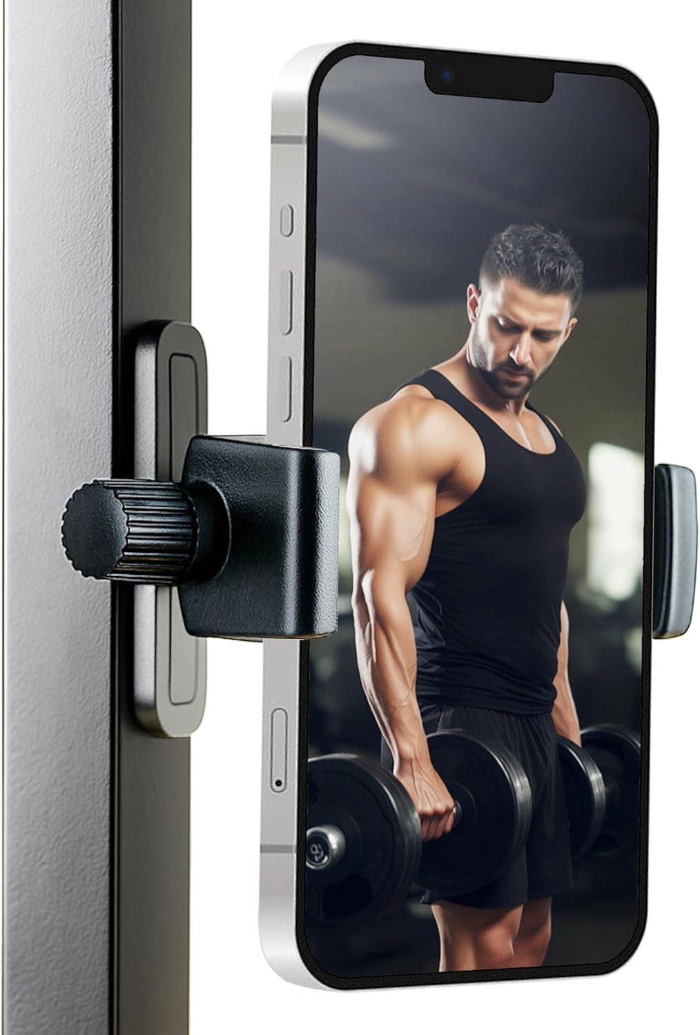 Amazon.com: Magnetic Golf Cart and Gym Phone Holder, Adjustable 360 ...