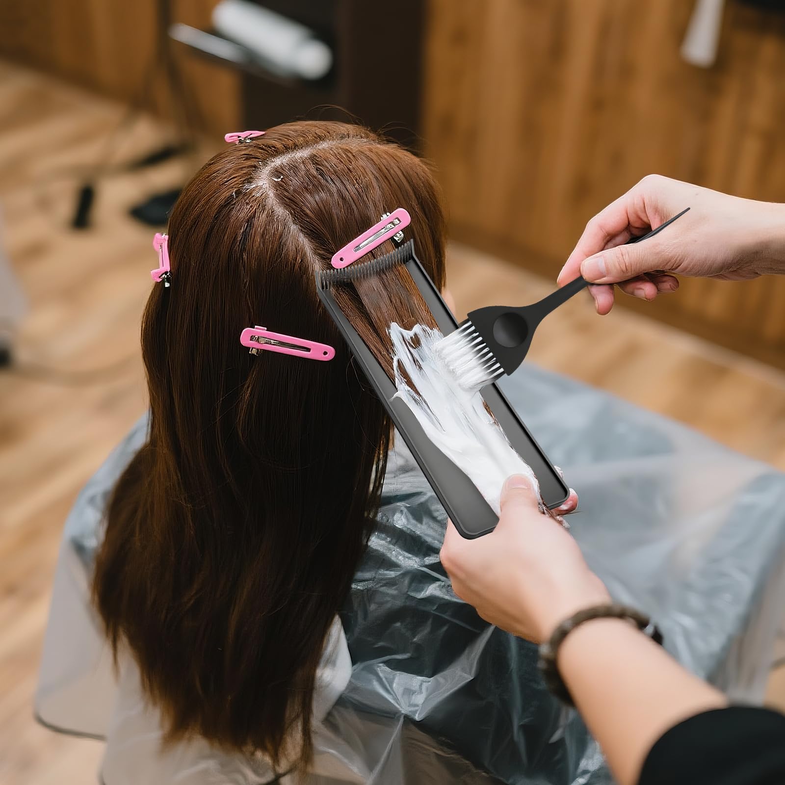 Snapklik.com : 2 Pcs Highlighting Board Kit, Balayage Board Hair Coloring