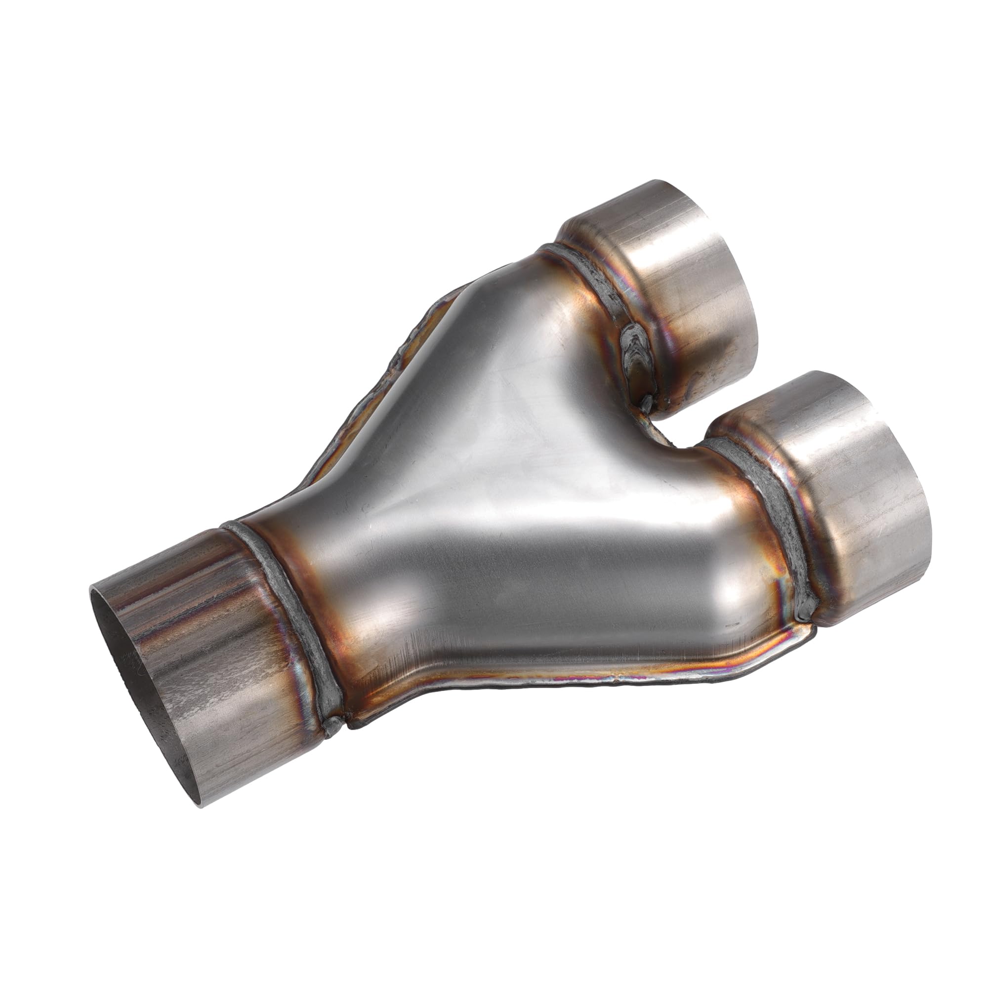Amazon.com: X AUTOHAUX Universal 409 Stainless Steel Exhaust Y Pipe 3 ...