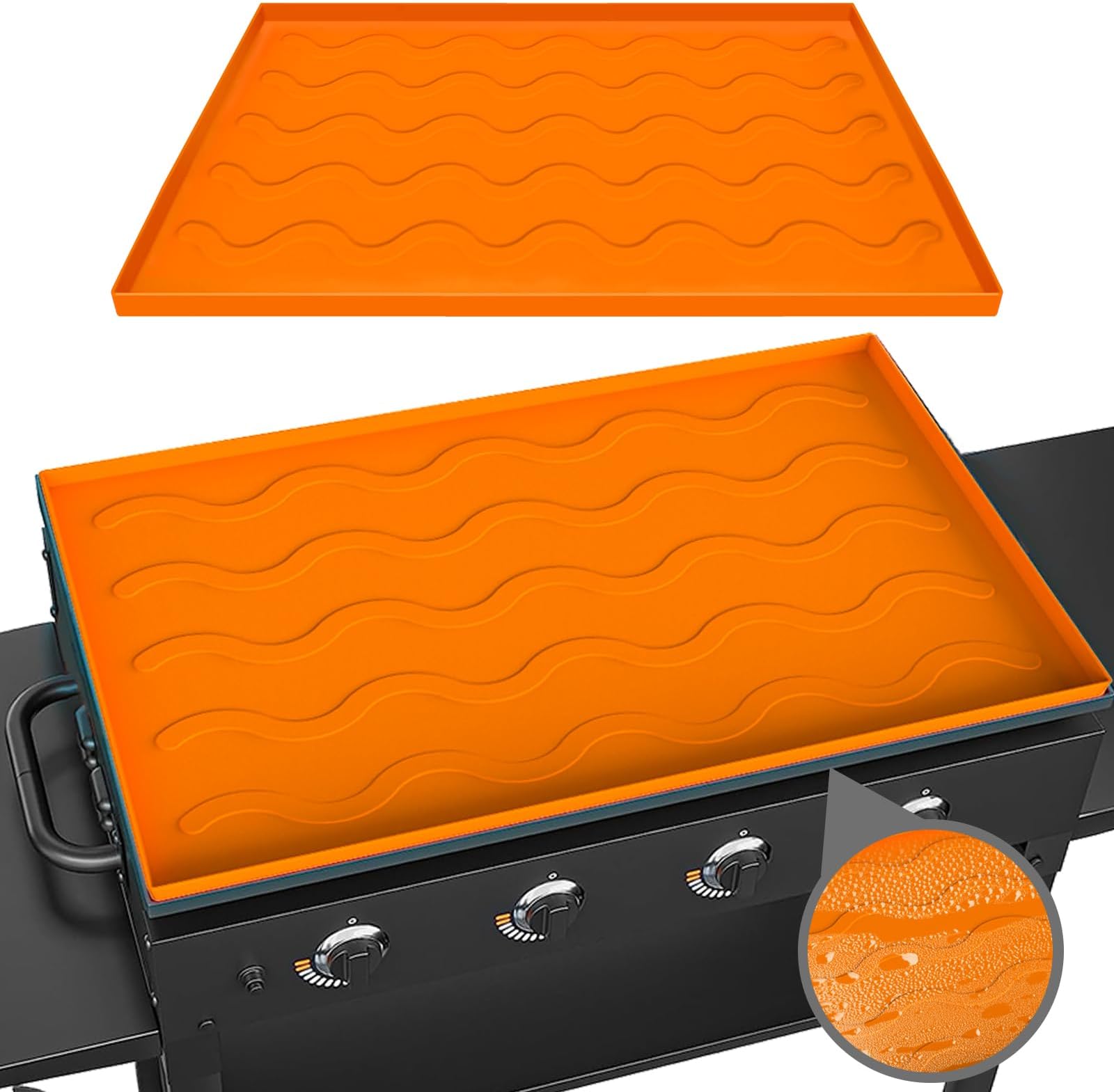 Amazon.com: 17" Silicone Griddle Mat for Blackstone 17 Inch Griddle ...