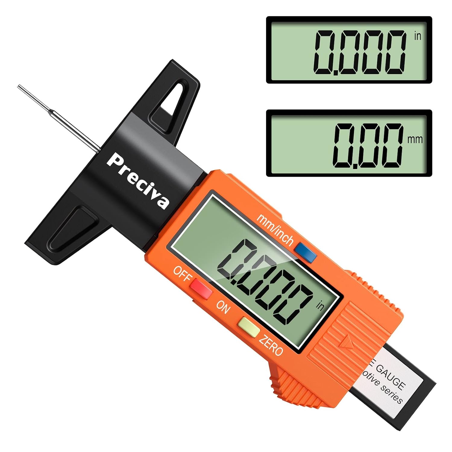 Tire Tread Depth Gauge Preciva Large LCD Digital Tire Tread Depth tire-tread-depth-gauge-preciva-large-lcd-digital-tire-tread-depth