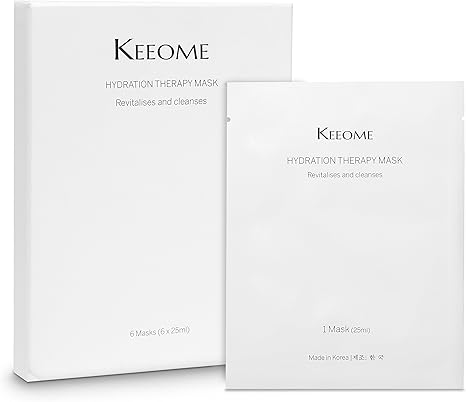 KEEOME Korean Mulberry Face Sheet Mask + Hyaluronic Acid + Vitamin A ...