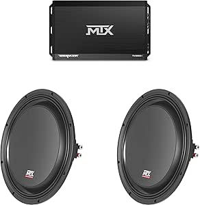 Amazon.com: MTX Terminator 1000-Watt RMS 1Ω Mono Block Class D ...