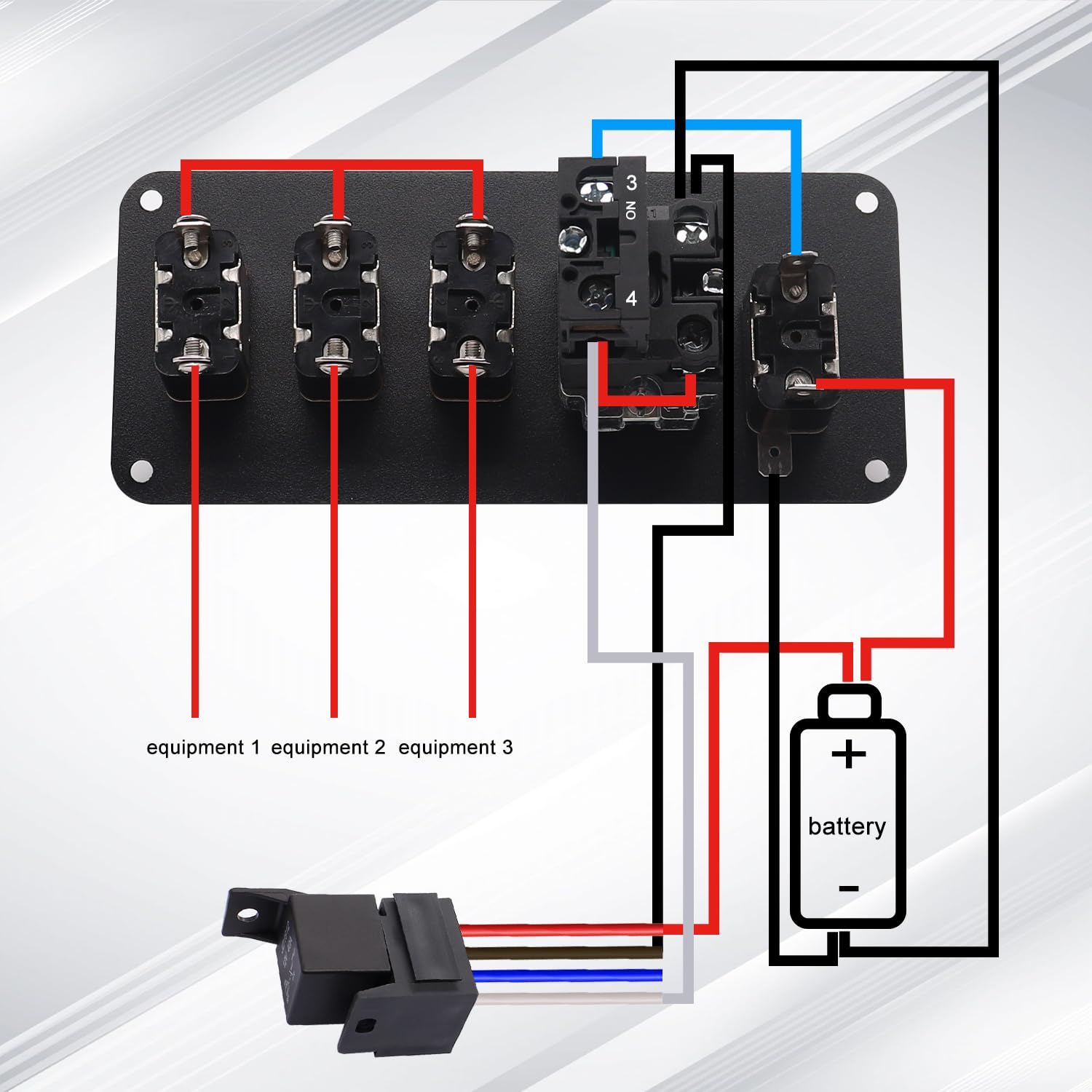 Snapklik.com : Weideer 5 In 1 Ignition Switch Panel Push Start Ignition ...