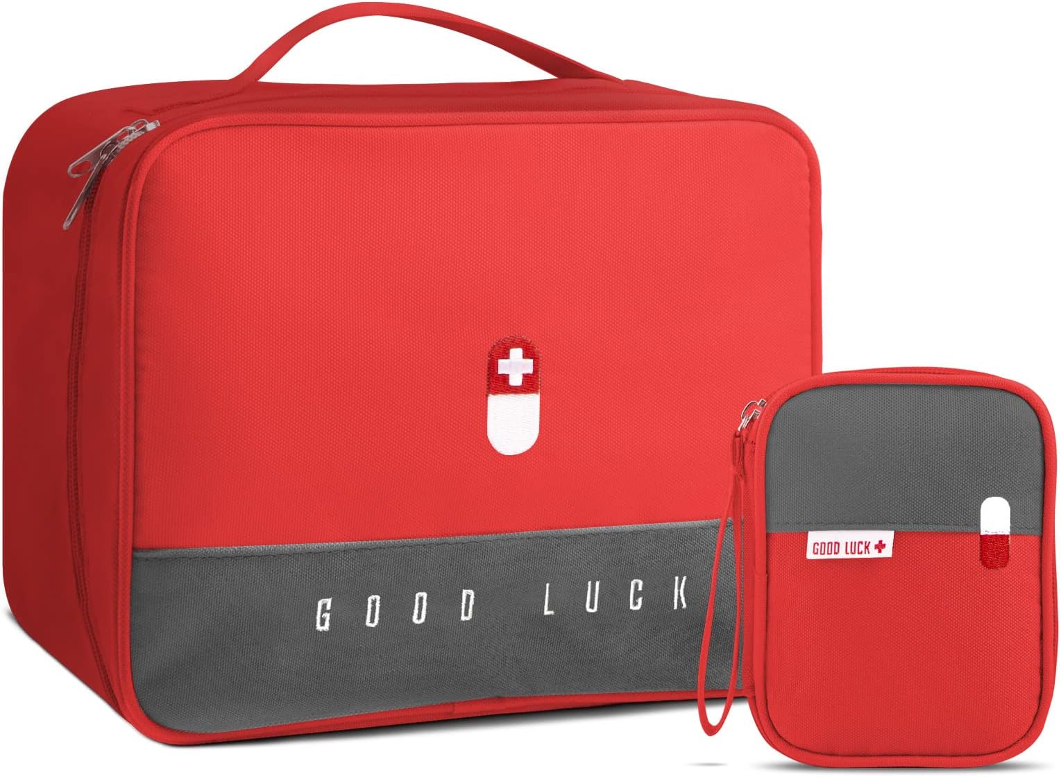 Dafape First Aid Empty Kit, Medical Kits Survival Trauma Bag for ...