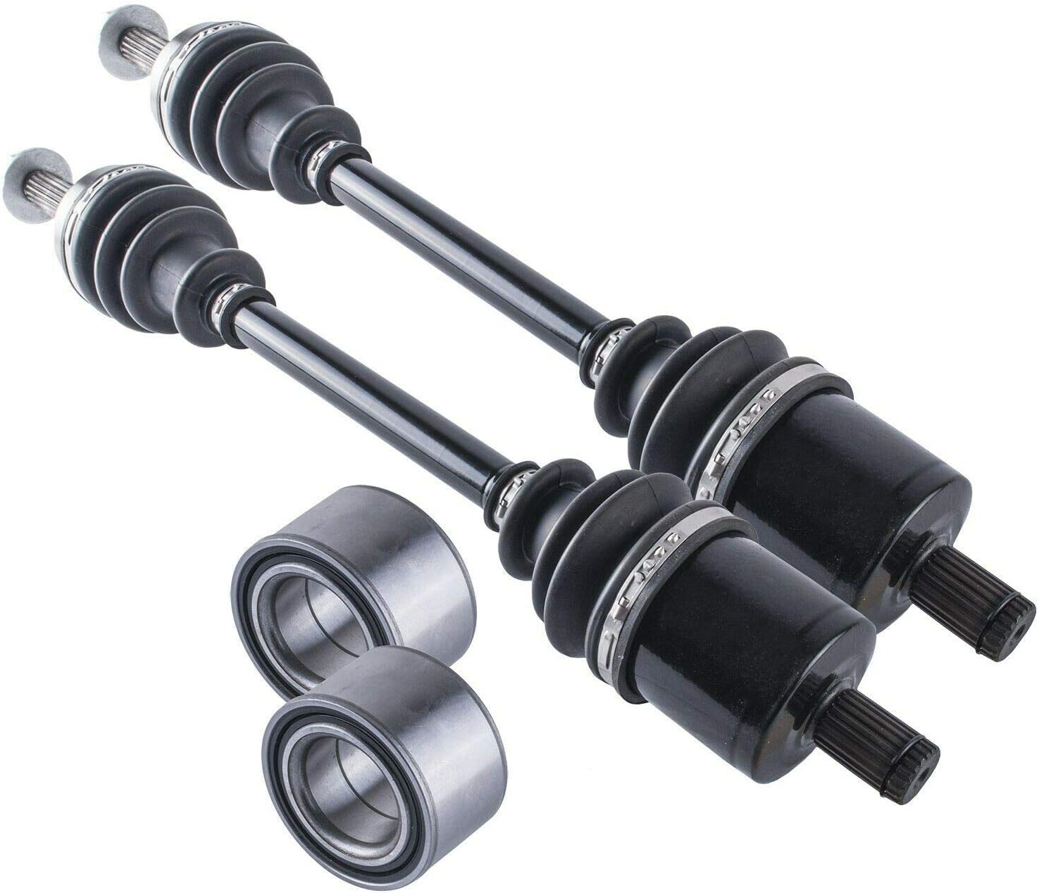 Amazon.com: East Lake Axle Mid cv axles & wheel bearings set for ...