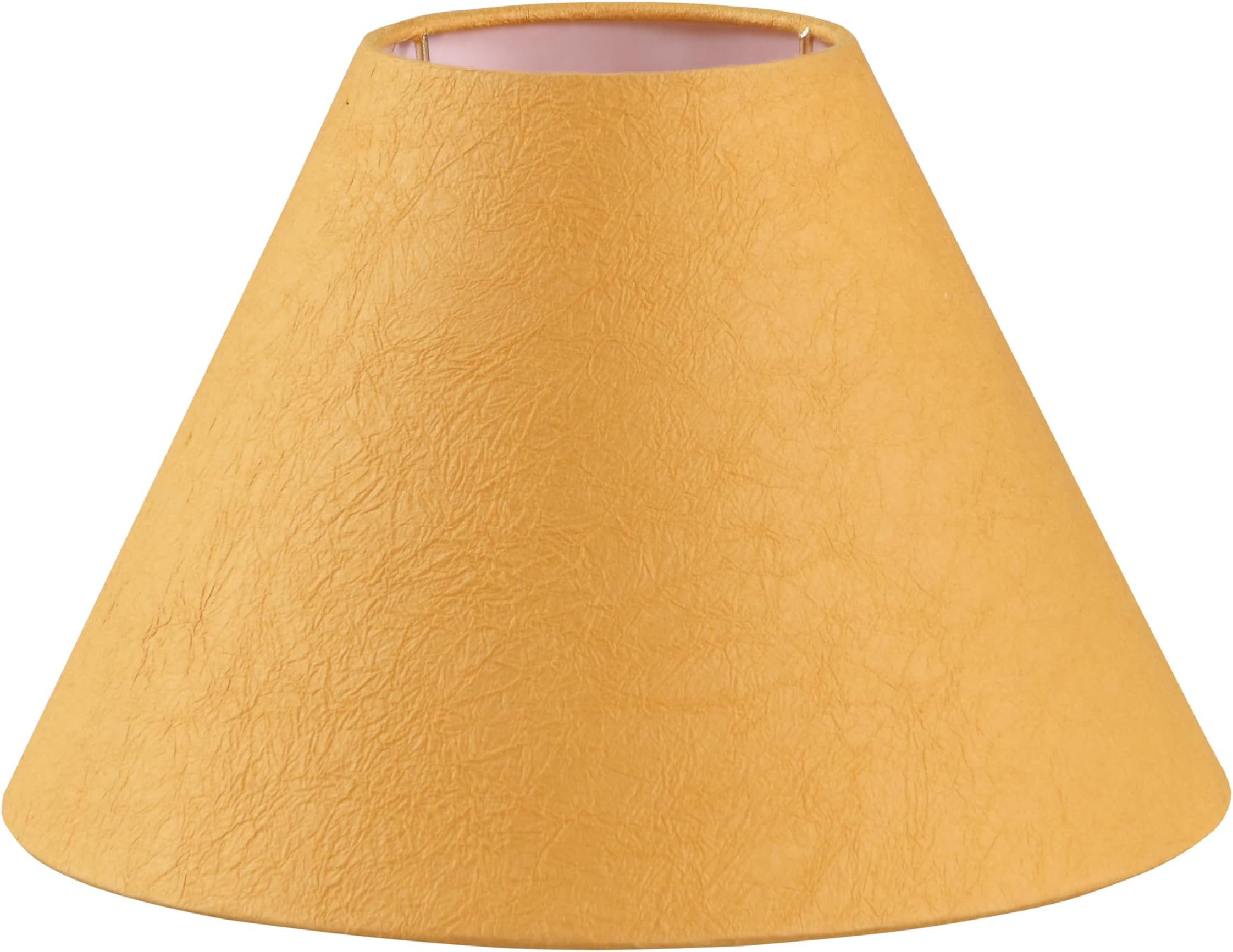 Distressed Faux Paper Large Lamp Shade 6" Top x 19" Bottom x 12" Slant ...