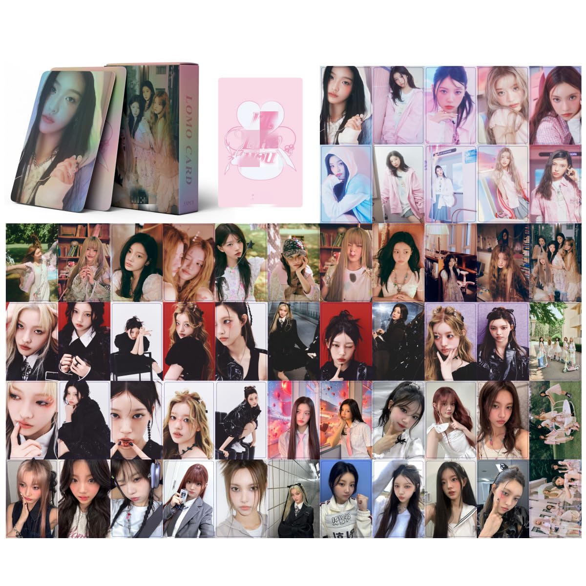 Amazon.com : SCISSH ILLIT 'I'LL LIKE YOU' Photocards 55Pcs Postcards ...
