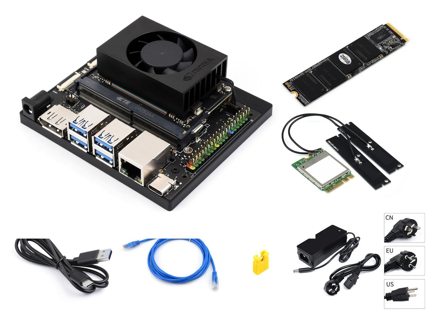 Waveshare Jetson Orin Nano Ai Development Kit For Embedded Edge ...
