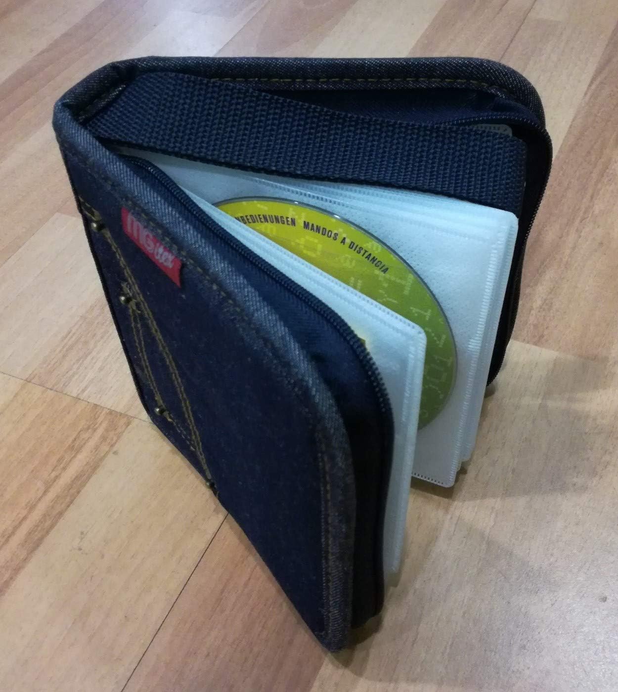 Amazon.com: CDW24 Nylon CD Wallet (24-Capacity) : CD Wallet (Cdw-24, 12 ...