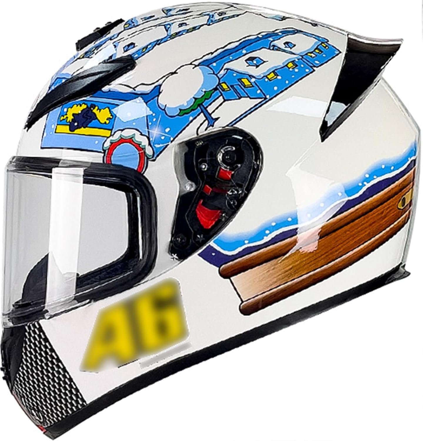 Amazon.com: Reversible Motorcycle Helmet with High Density EPS ...