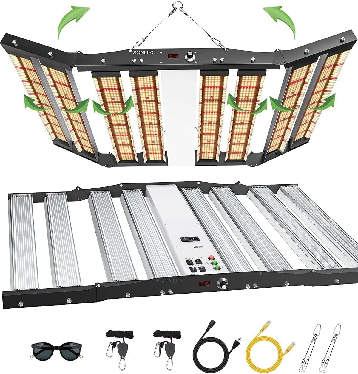 Amazon.com: Sonlipo SPC6500 LED Grow Light 650W, 6x6 ft Coverage with ...