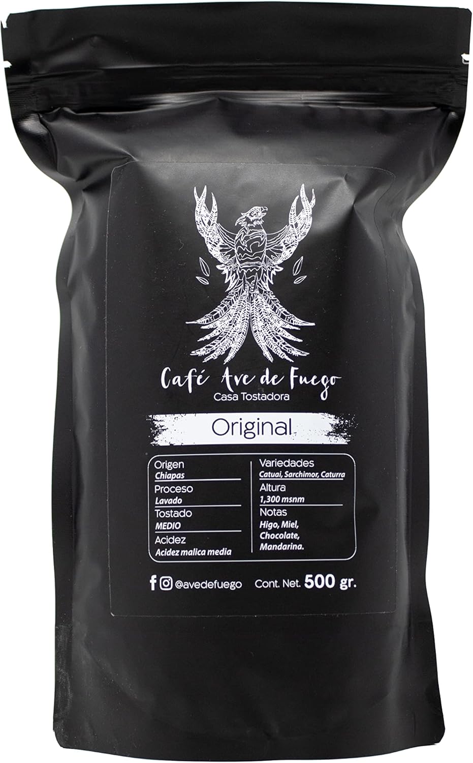 Café Ave de Fuego, Café de Especialidad Ave de Fuego En Grano, 500 ...