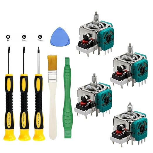 Amazon.com: 4PCS Analog Joystick Repair Tool Kit for Xbox One Elite ...