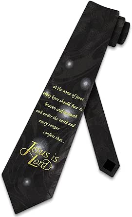 Amazon.com: Steven Harris Bible Ties Mens Philippians Verse Necktie ...