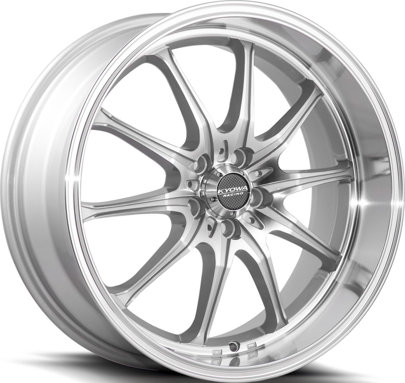 Amazon.com: Kyowa Racing 656 Trek 10 Silver Machined Wheel with Painted ...