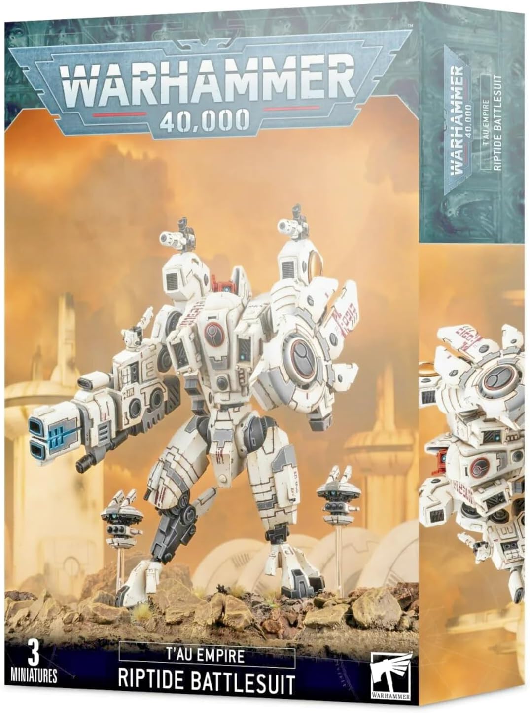 Amazon.com: Games Workshop Warhammer 40k - Tau XV104 Exo-Armure Riptide ...