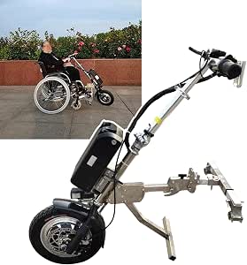 Amazon.co.jp: 500W Electric Wheelchair Conversion Kit, 12" Wheelchair ...