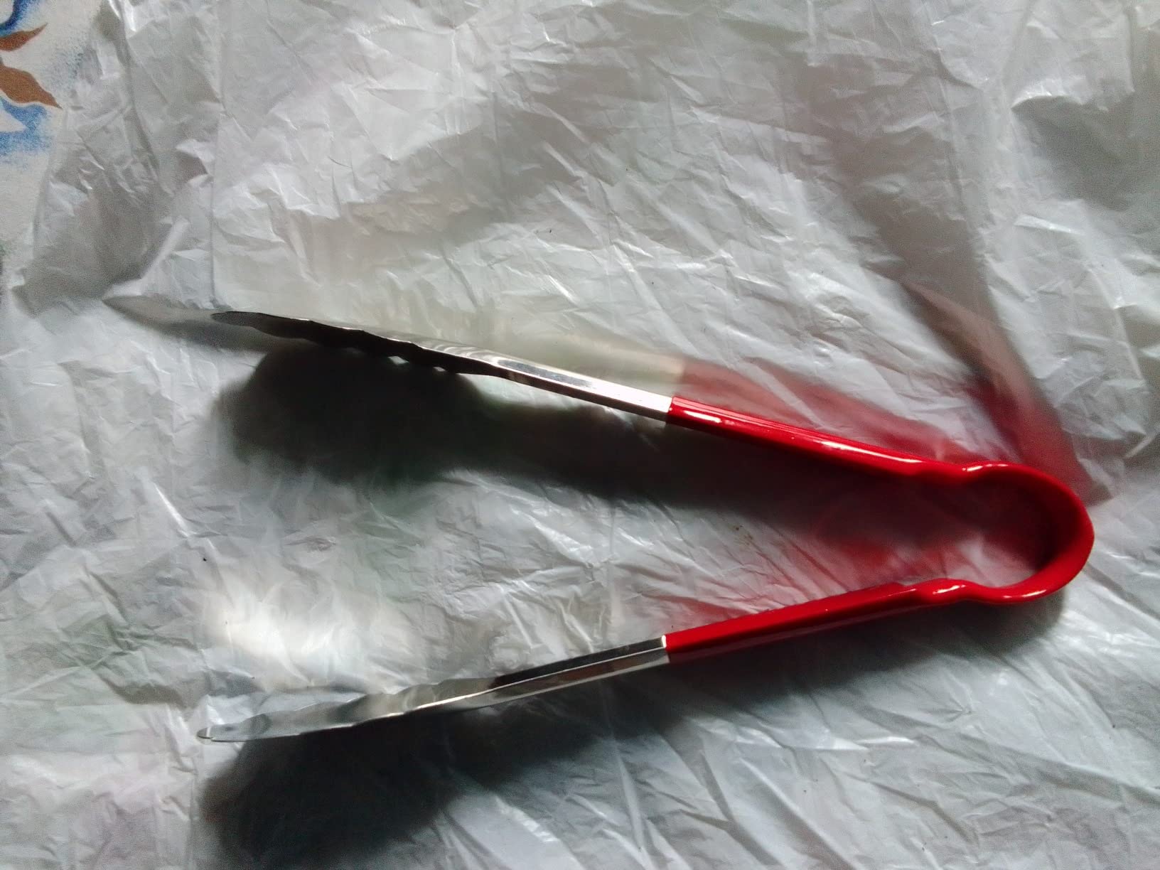 Buy Giffy® 9 inch Vinyl Coated Handle Barbecue Grill BBQ Tongs ...