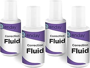 Amazon.com : Enday White Out Liquid Correction Fluid, 7 fl. Oz. / 20 ml ...