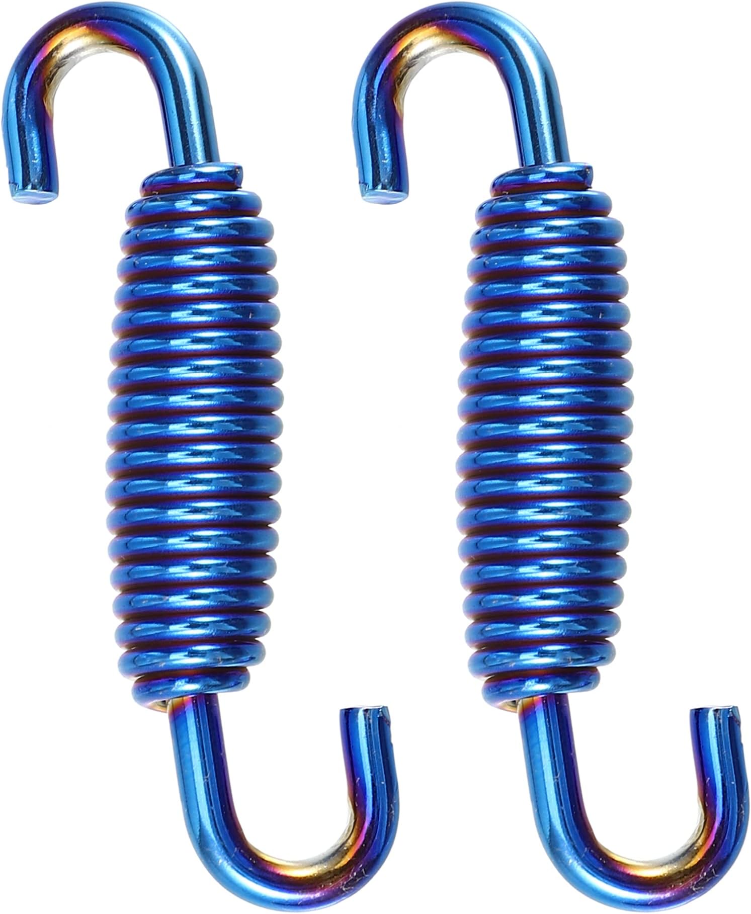Amazon.com: X AUTOHAUX 2 Pcs Universal Exhaust Pipe Spring for ...