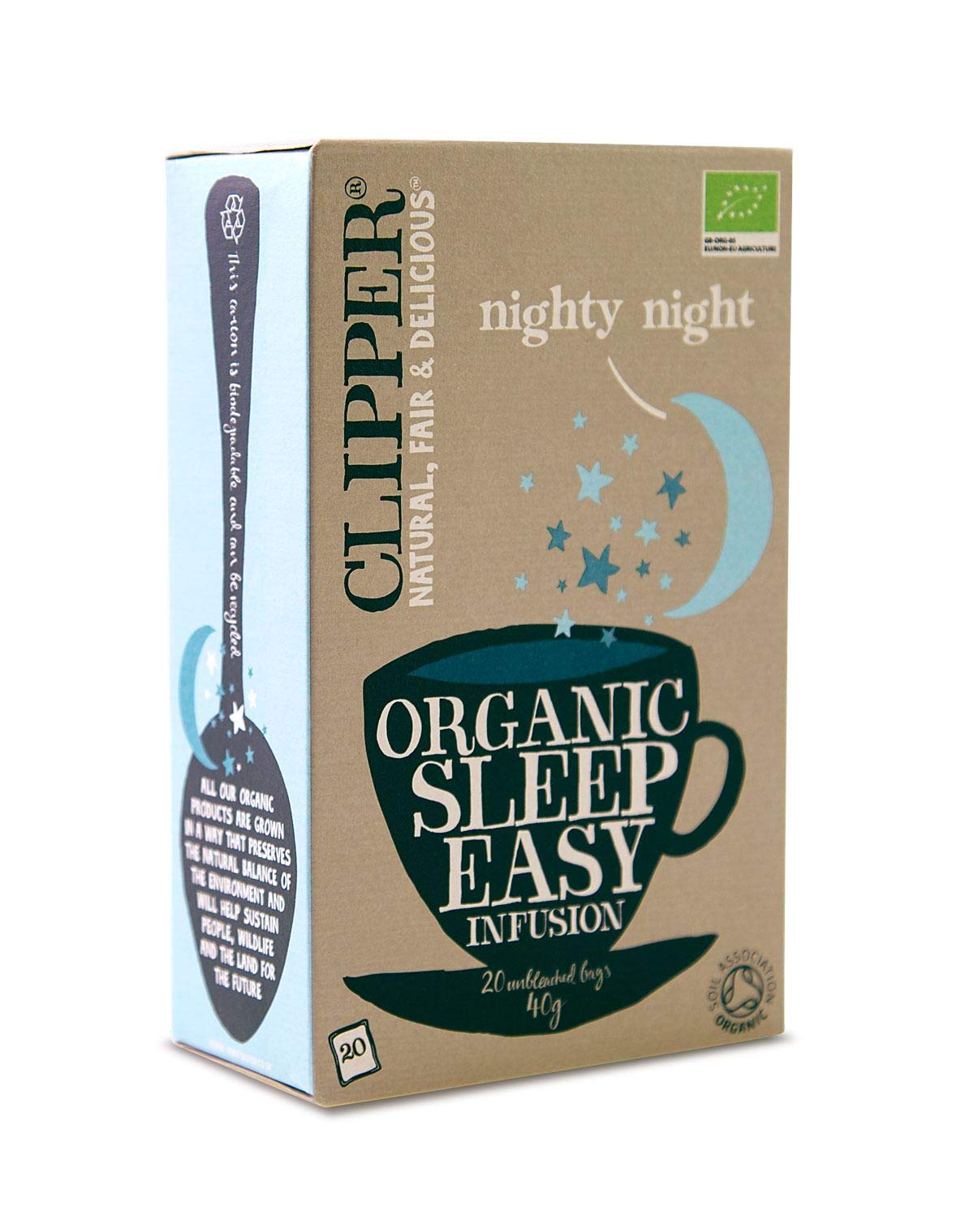 Clipper Organic Sleep Easy Infusion Tea 20 Teabags (1 x 20 bags ...