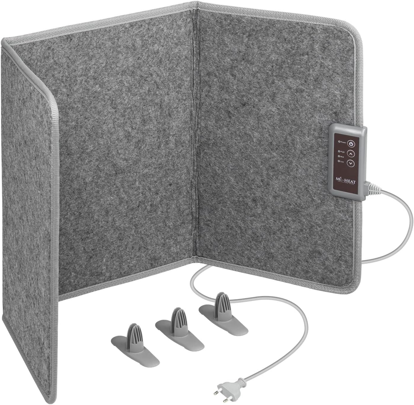 Infrared Desk Heater 51x100cm Heating Panel 165W Stand Heater for ...