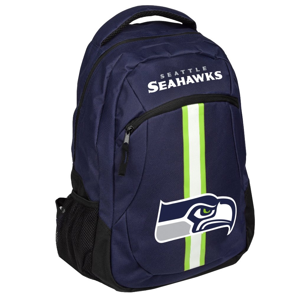 Amazon.com : FOCO Seattle Seahawks NFL Action Backpack : Sports & Outdoors