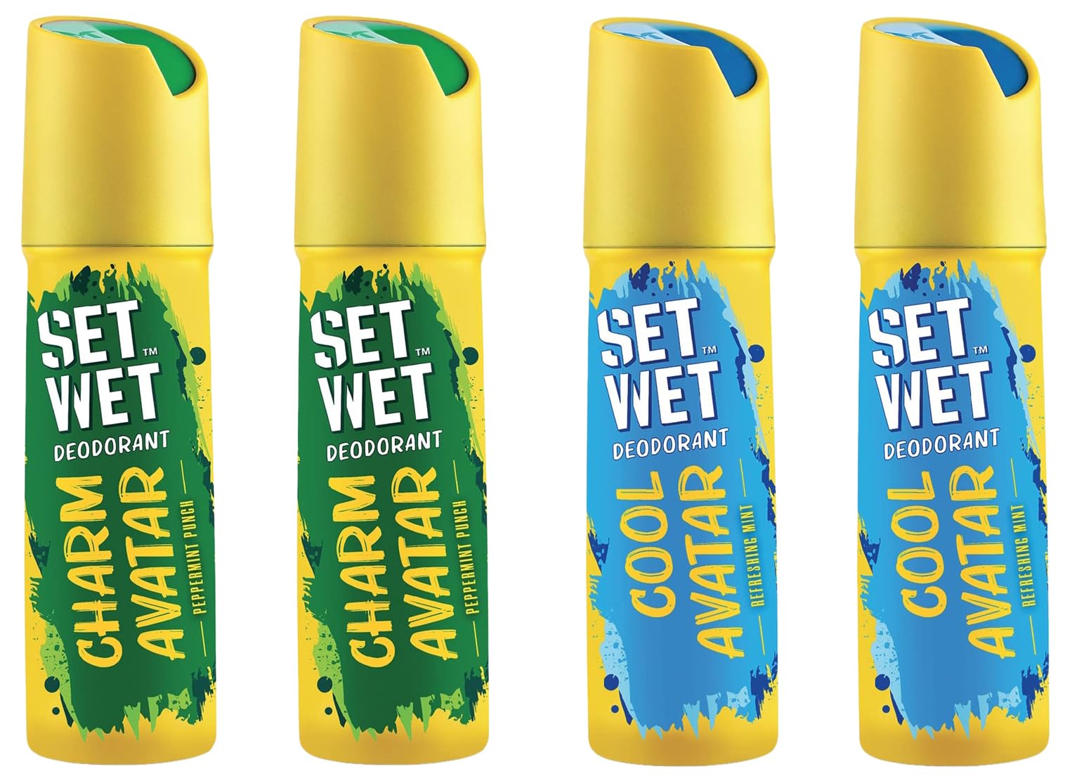 Buy Set Wet Charm Avatar Deodorant & Body Spray Perfume For Men, 150ml ...