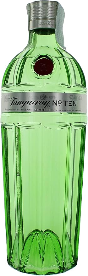 Tanqueray No. TEN Gin | 47.3% vol | 1L | Small Batch Gin Distilled with ...