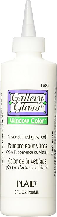 Amazon.com: Gallery Glass Window Color (8 Ounce), 16081 Crystal Clear