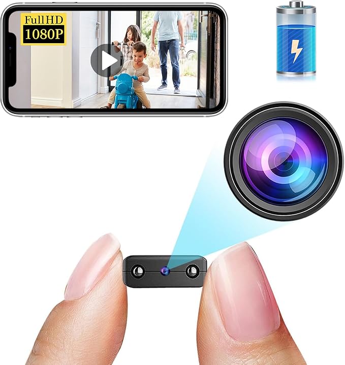 Amazon.com : Smallest Wireless Wifi Battery Camera,HD1080P Portable ...