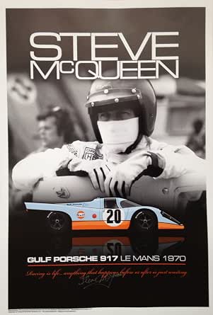 Amazon.com: Racing Is Life Steve McQueen and The Gulf Porsche 917#20 ...