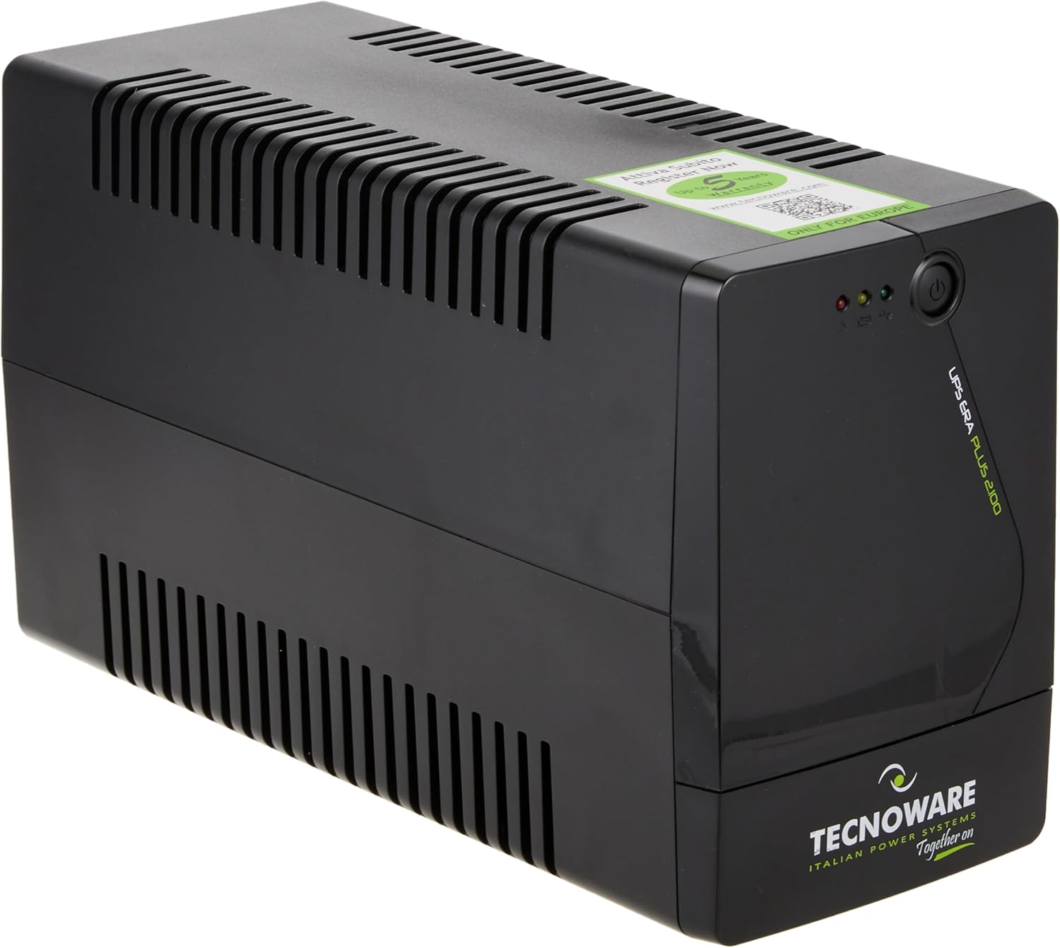 TECNOWARE UPS ERA PLUS 2000VA BATTERIA 9AH, IEC TOGETHER ON : Amazon.it: Informatica