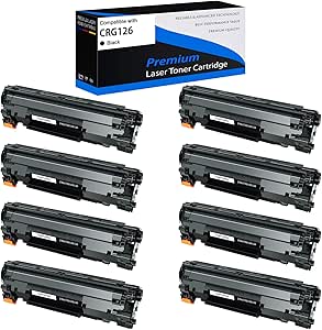 Amazon.com: KCMYTONER 8 Pack High Capacity Black Compatible Toner Cartridge Replacement for ...