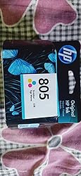HP 805 Tri-color Original Ink Cartridge : Amazon.in: Computers ...