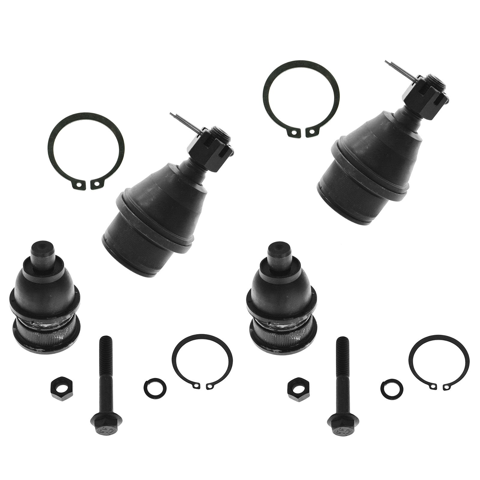 Amazon.com: Front Upper & Lower Ball Joints Kit Set of 4 for Chevy GMC ...