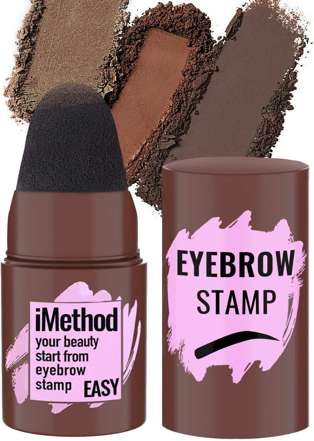 Amazon.com : iMethod Eyebrow Stamp for Eyebrow Stencil Kit - Brow Stamp ...