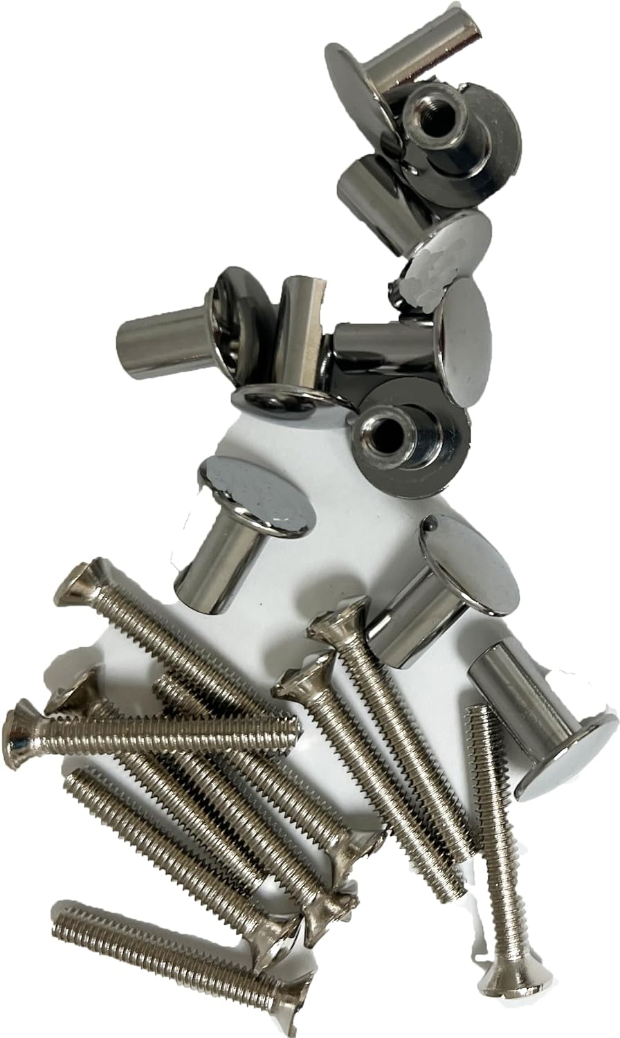 Harris Hardware 90205 Chrome Plated Steel Tamperproof One Way Fastener ...