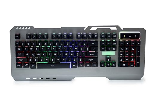 Amazon.in: Buy Live Tech KB 05 Metallic Keyboard (Silver) Online at Low ...