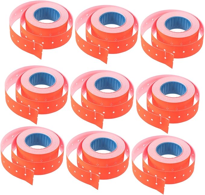 Amazon.com : Ciieeo 1 Roll 6000Pcs Labels Blank Pricemarker Label ...