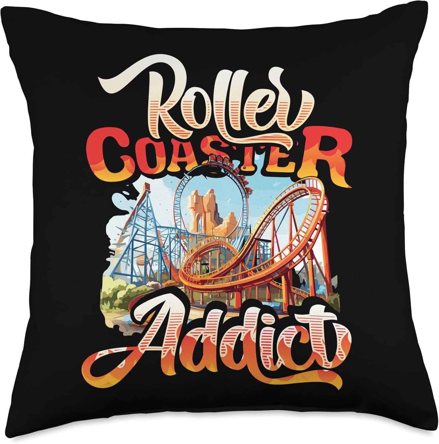 Amazon.com: Theme Parks Gifts for Roller Coaster Entusiasts Addict ...
