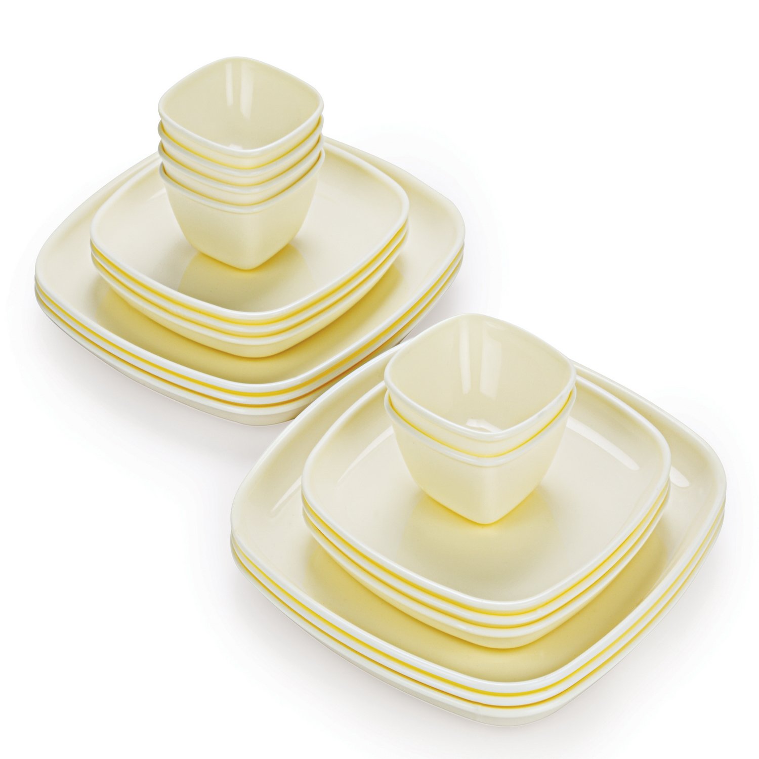 Buy Cello Ware Square Container Set, 18-Pieces, Pearl Online at Low ...