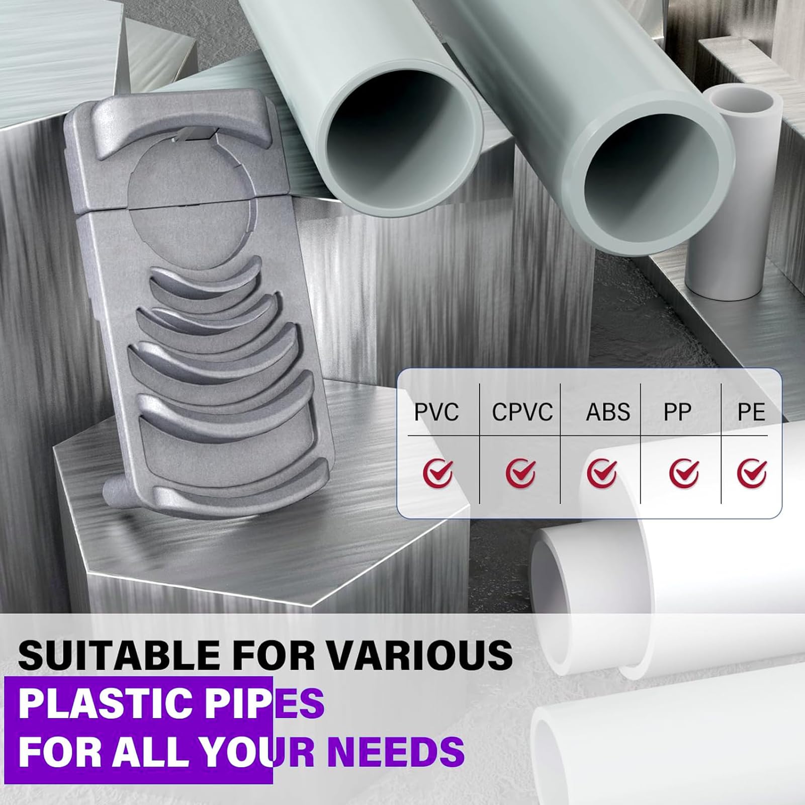 Snapklik.com : PVC Deburring Tool,Plastic Pipe Deburring Tool For 1 1 ...