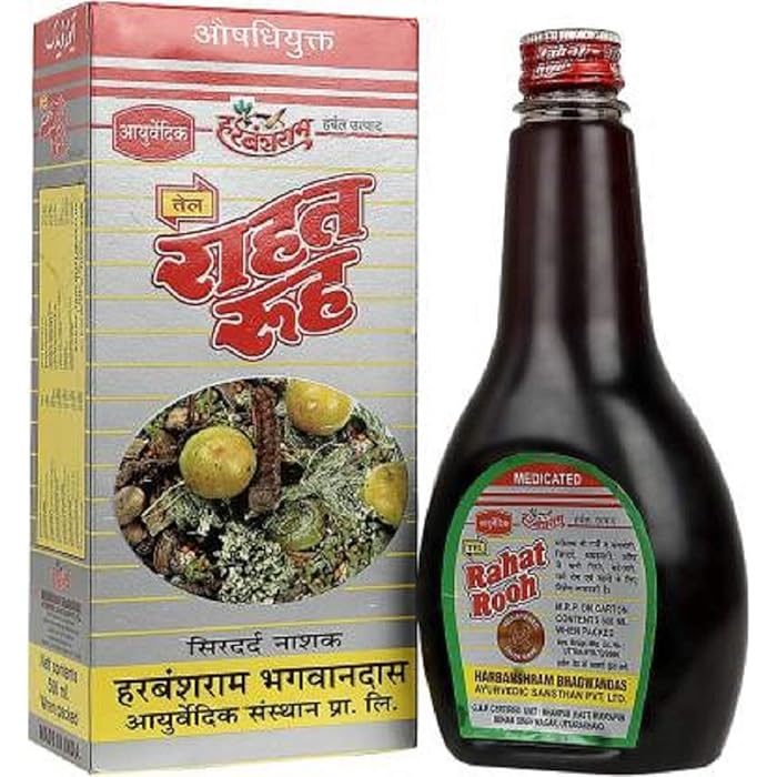 Buy Ayurvedic Rahat Rooh Hair Oil - 500 Ml Online at desertcart INDIA