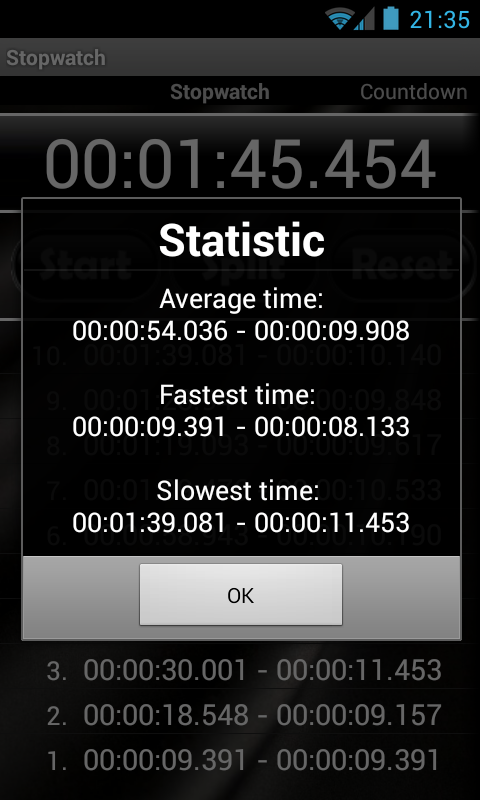 Stoppuhr & Countdown Timer - App on Amazon Appstore
