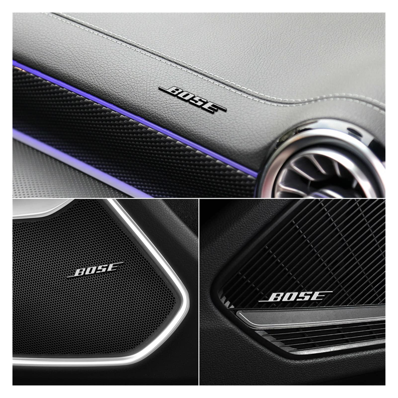 Bose Emblem 2 X Bose 3D Logo Emblem For Audio Car Vehicle Sound ...