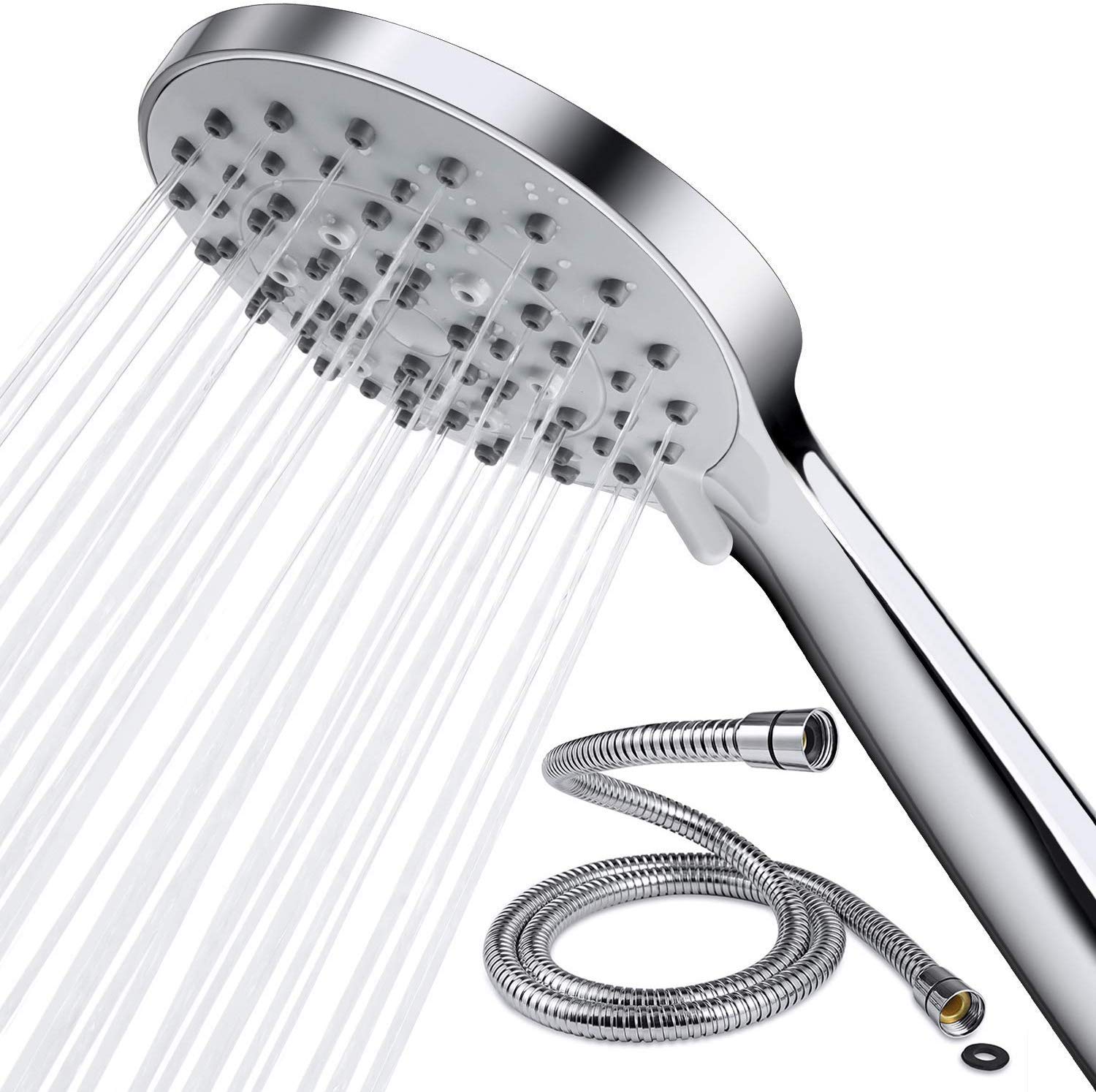 Buy Shower Head With Hose SAMODRA High Pressure Handheld Shower Head